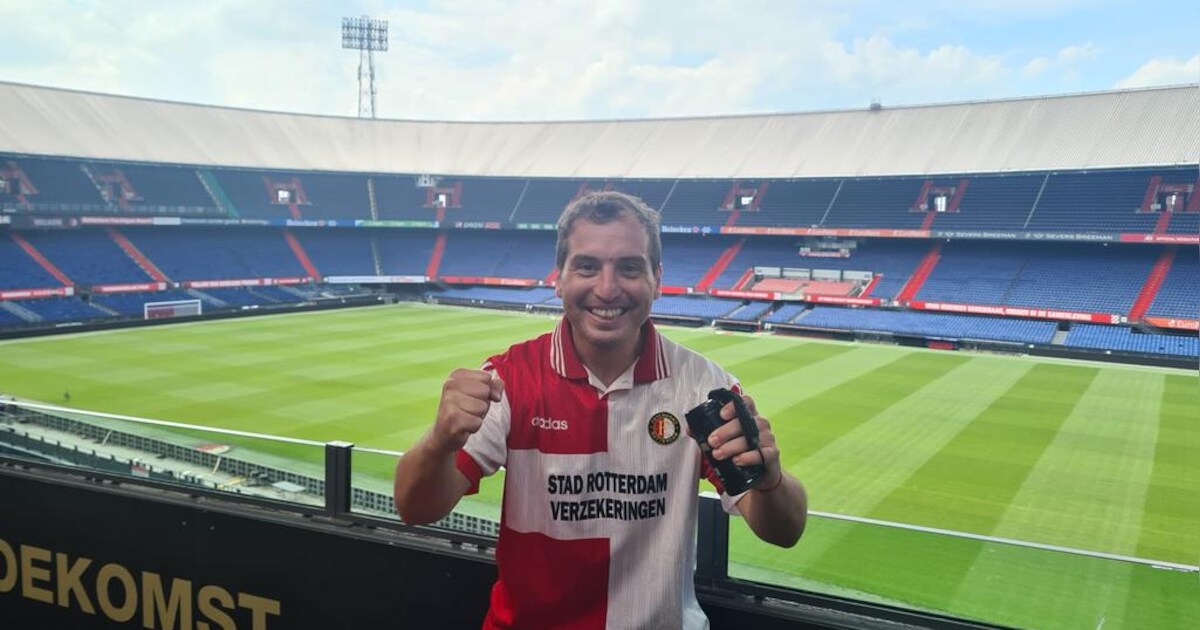 Feyenoord-superfan El Bombástico opnieuw naar Rotterdam voor ...