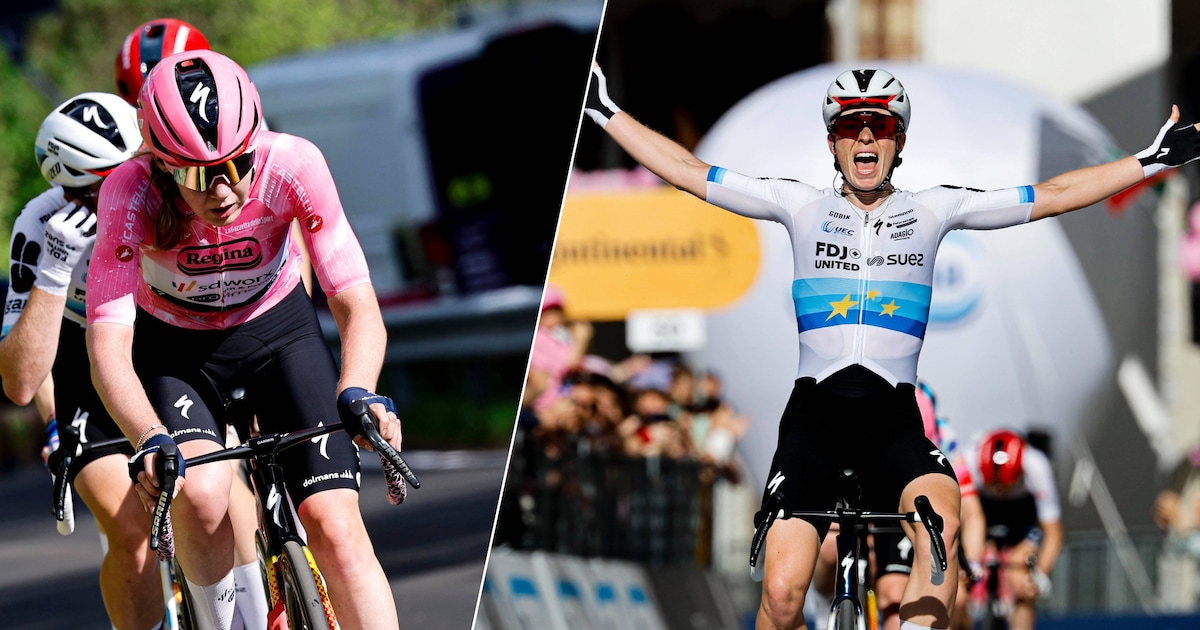 Anna van der Breggen pareert aanval en behoudt roze trui in Giro Donne ...