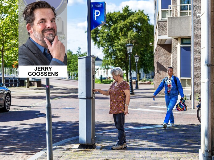 Het regent boetes voor Jerry nu hij dagelijks de ingewikkelde parkeer ...