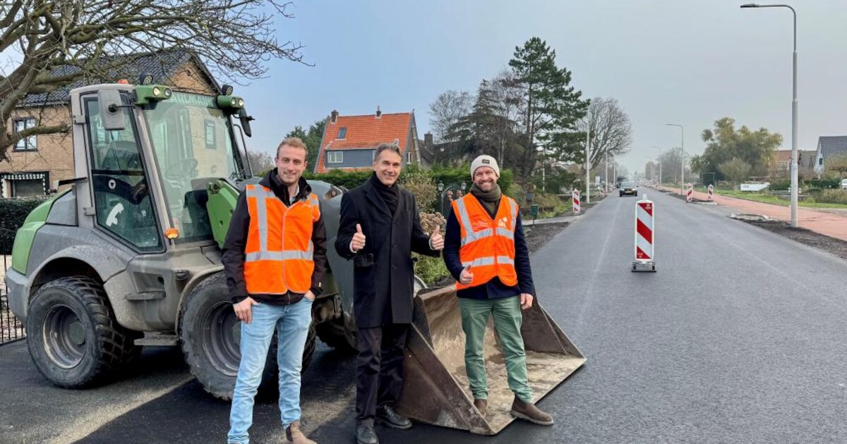 Aalsmeerderweg in Aalsmeer volledig vernieuwd en weer open voor verkeer ...