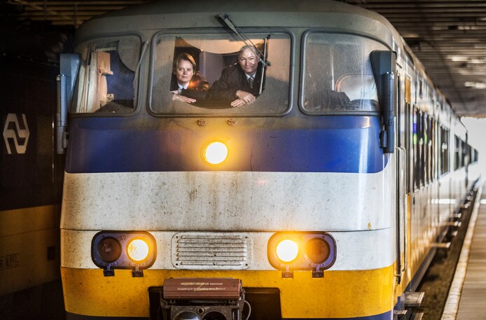 De trein met dat speciale fluitje verdwijnt vandaag stilletjes van het ...