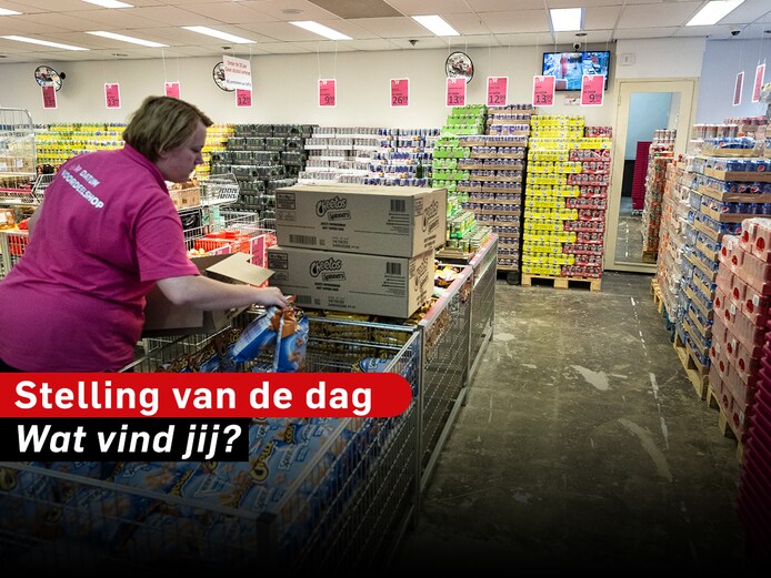 Stelling | Goed dat er winkels zijn die producten die over de datum ...