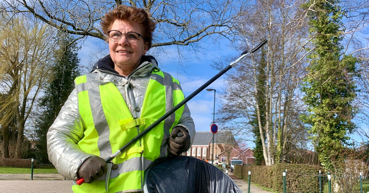 Jannie (77) vist twee keer per week én ruimt alle afval op: ‘Afval op ...