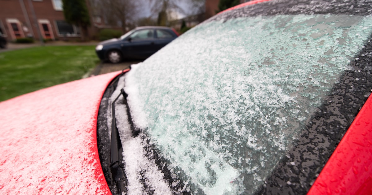 Nu pas eerste matige vorst gemeten deze winter: -5.1 graden in ...
