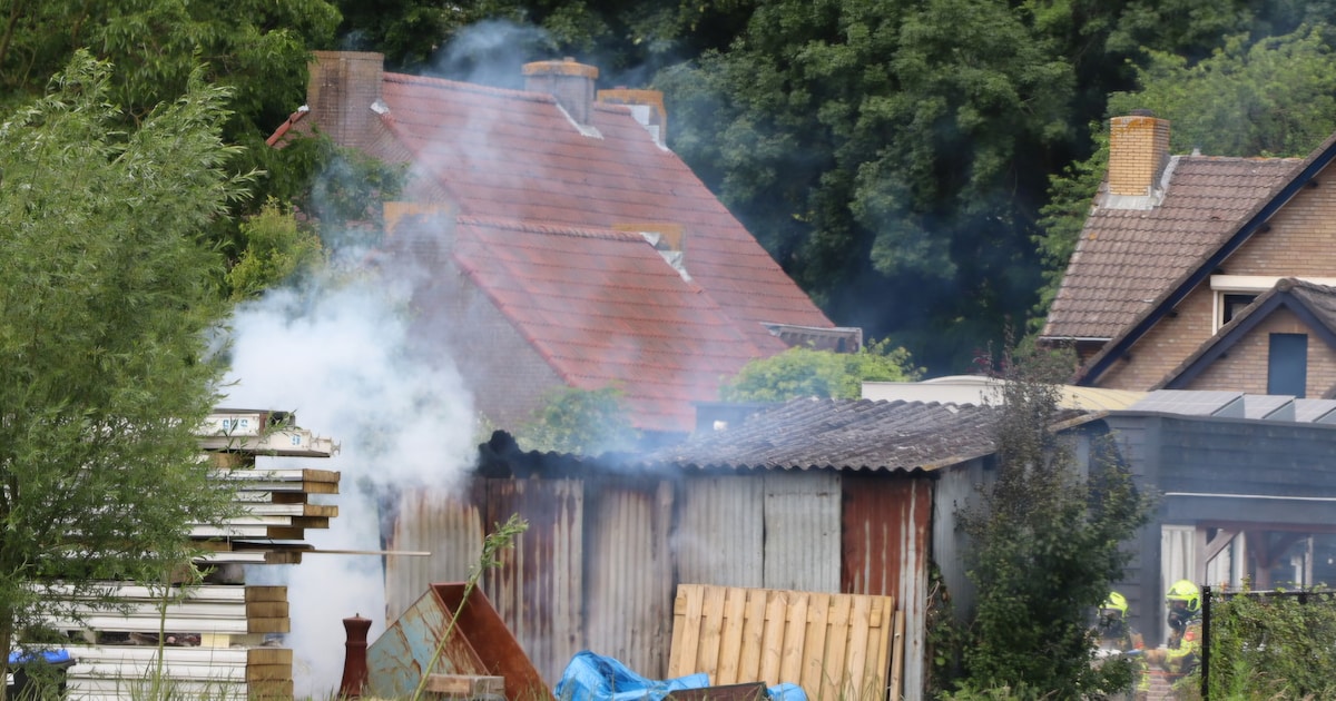 Opnieuw brand in schuurtje in Sprang-Capelle | Regio | AD.nl