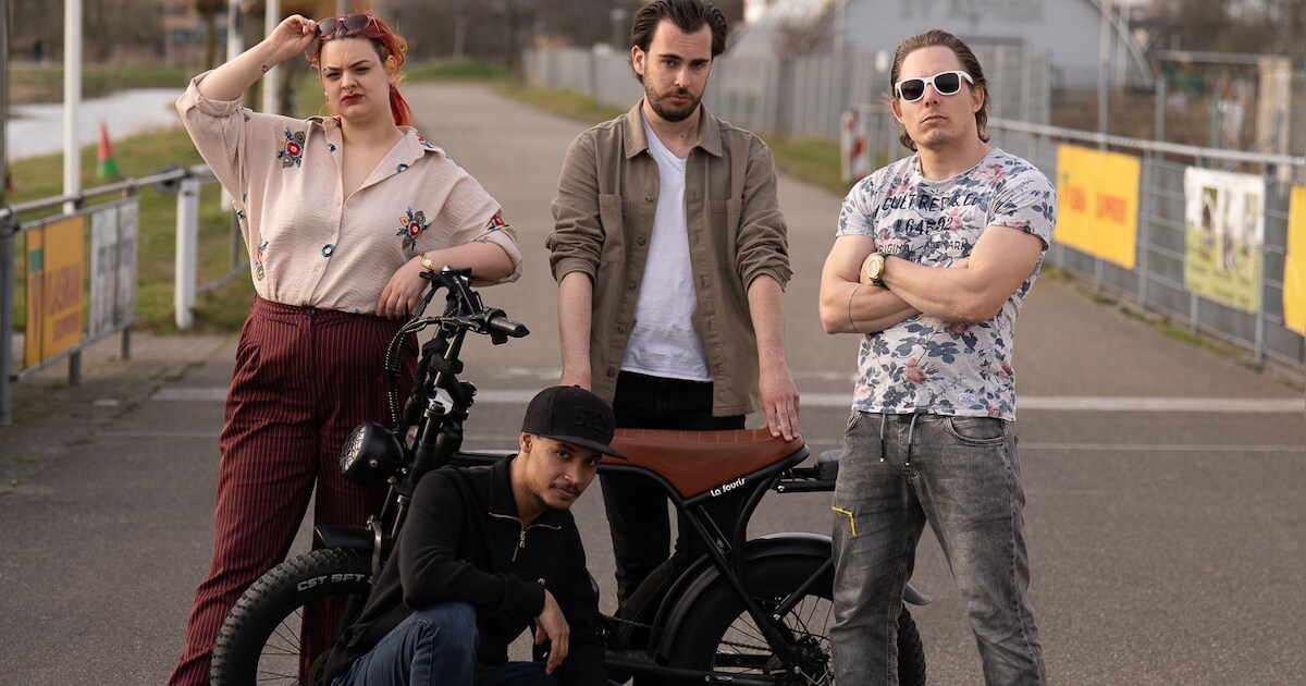 Iedereen heeft een mening over fatbikes, Remy (22) maakt er parodie op bekend tv-programma over ...