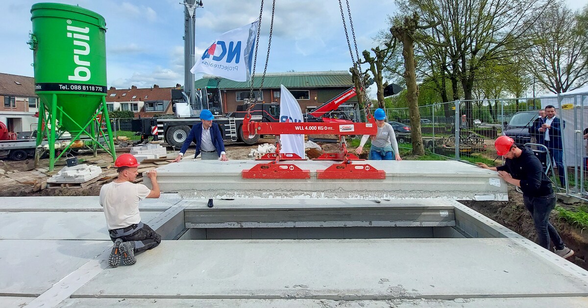 Bouw van veertien appartementen in Putten-Zuid officieel van start ...
