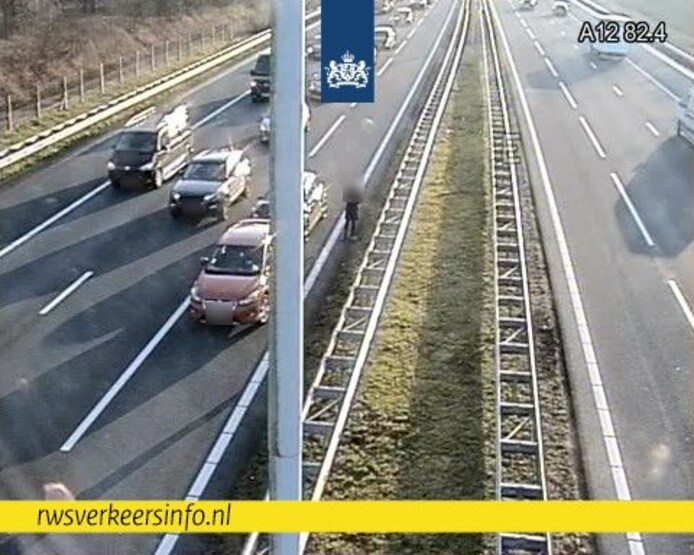 Ongeval op A12 richting Utrecht, rijstrook ter hoogte van Maarsbergen ...