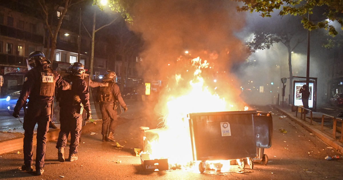 Franse politie houdt nu al adem in: 127 arrestaties in Parijs nadat PSG ...