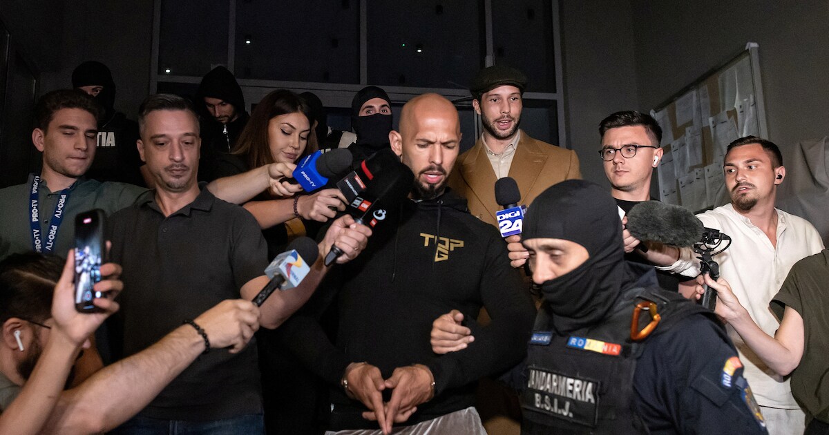 Weer Roemeense cel in: Andrew Tate verdacht van mensenhandel en ...