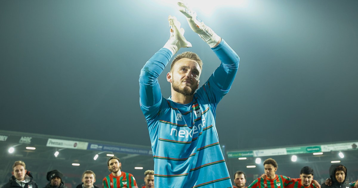Jasper Cillessen verdedigt doel van NEC in halve finale KNVB-beker ...