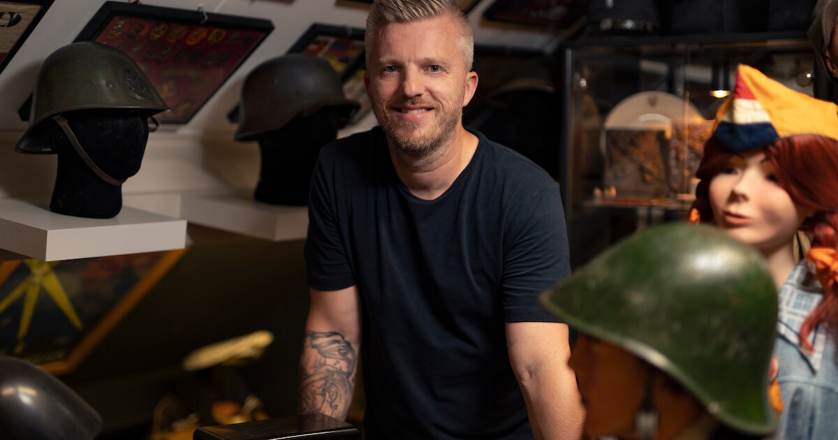 Sander verzamelt WOII spullen: ‘Niet om de oorlog te verheerlijken ...