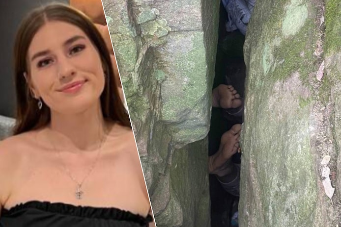 Vrienden probeerden Australische Matilda uit rotsspleet te wrikken: ‘Ik ...