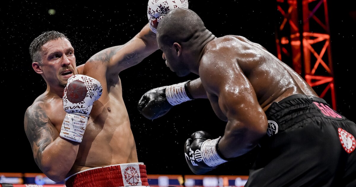 Oleksandr Usyk slaat Daniel Dubois knock-out en heeft alle wereldtitels ...
