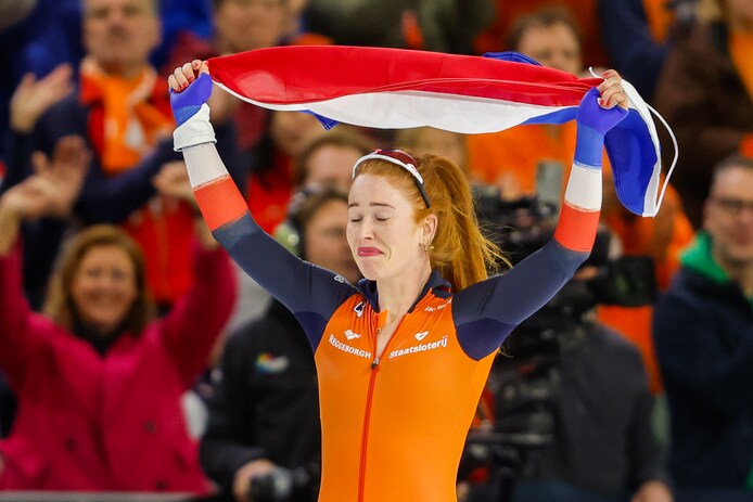 Antoinette Rijpma-de Jong laat jeugddroom uitkomen in Thialf: ‘Ik wilde ...