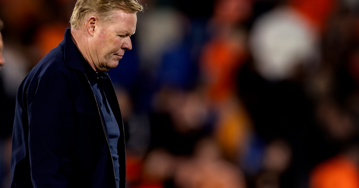 Teleurstelling overheerst bij Ronald Koeman na late gelijkmaker: ‘Blijf ...