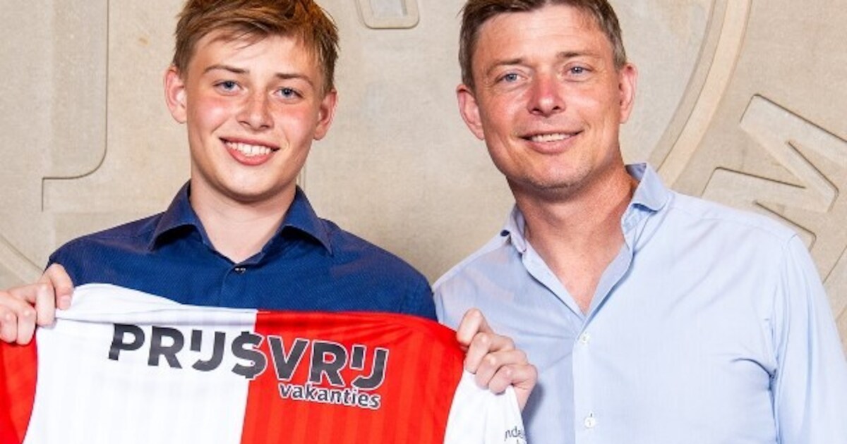 Zoon (16) van Jon Dahl Tomasson tekent bij Feyenoord: ‘Bijzonder om in ...