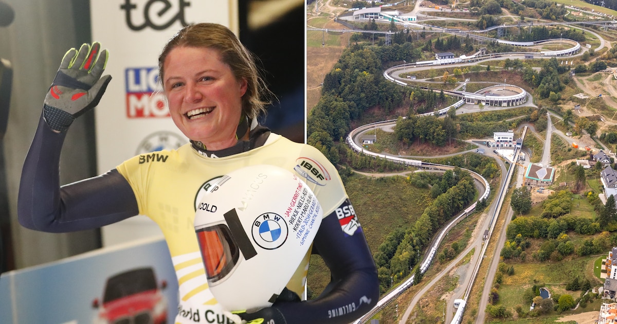 Beleef de race van skeletonster Kimberley Bos van start tot finish ...