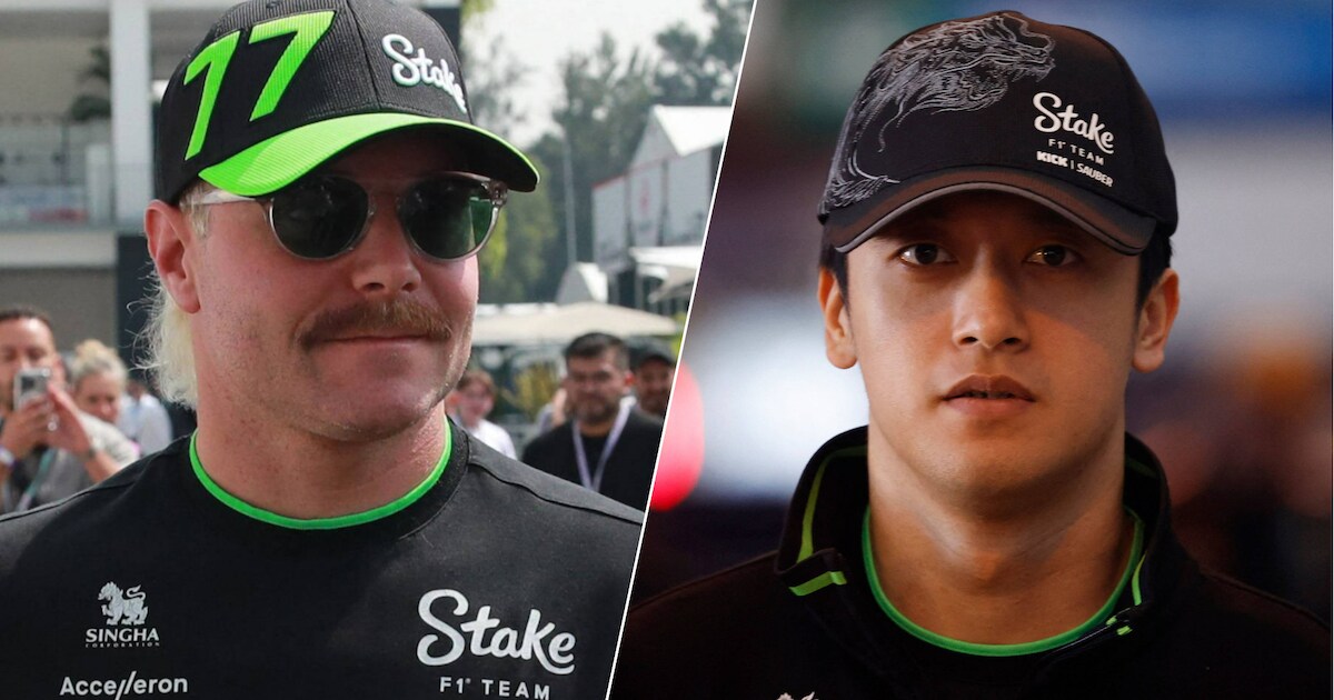 Formule 1-team Sauber neemt afscheid van coureurs Valtteri Bottas en Zhou Guanyu en presenteert ...