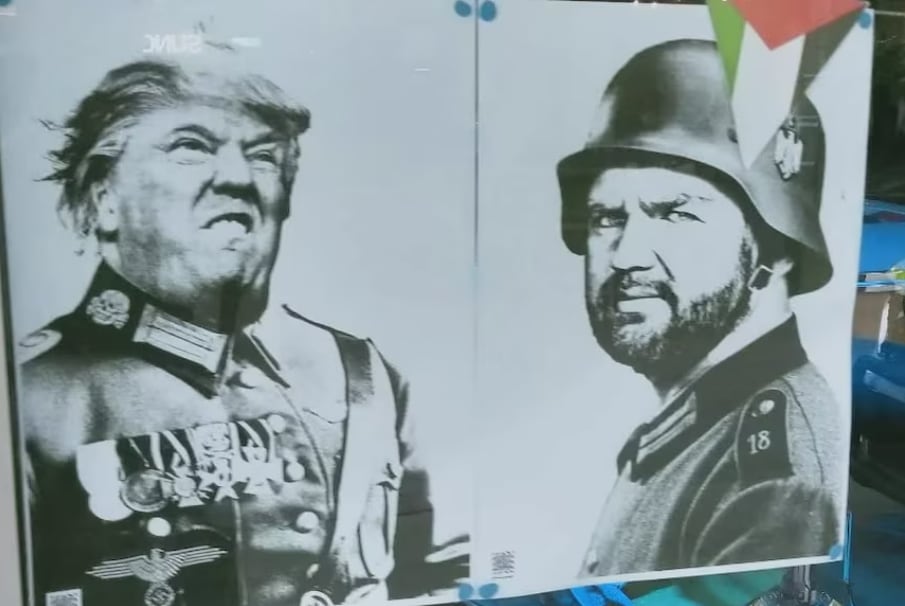 Australische politie verwijdert ‘satirische’ posters met Trump en ...