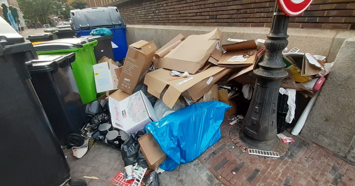 Winkels en horeca beboeten, vindt Sjoerd: ‘Afvalcontainers staan twee ...