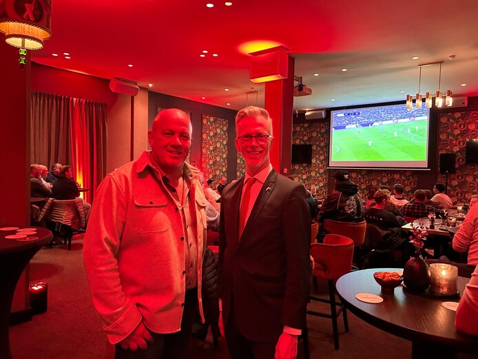 De koning van de kluts, oud-profvoetballer André Hoekstra, gast in ...