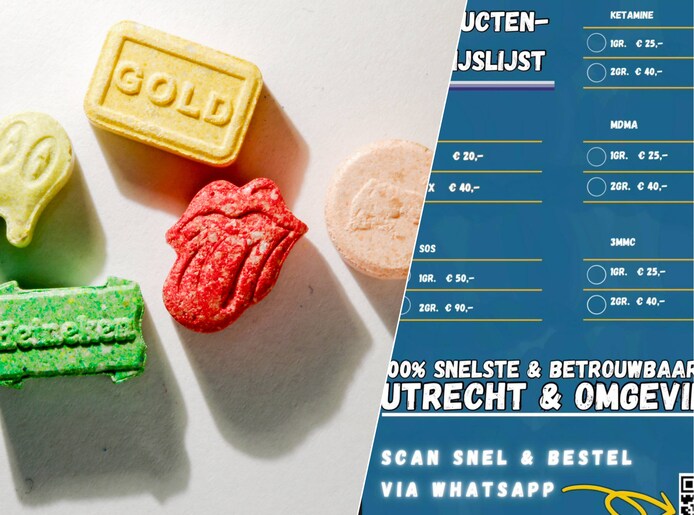 Utrechters ontvangen opmerkelijke ‘menukaart’ in de brievenbus, politie ...