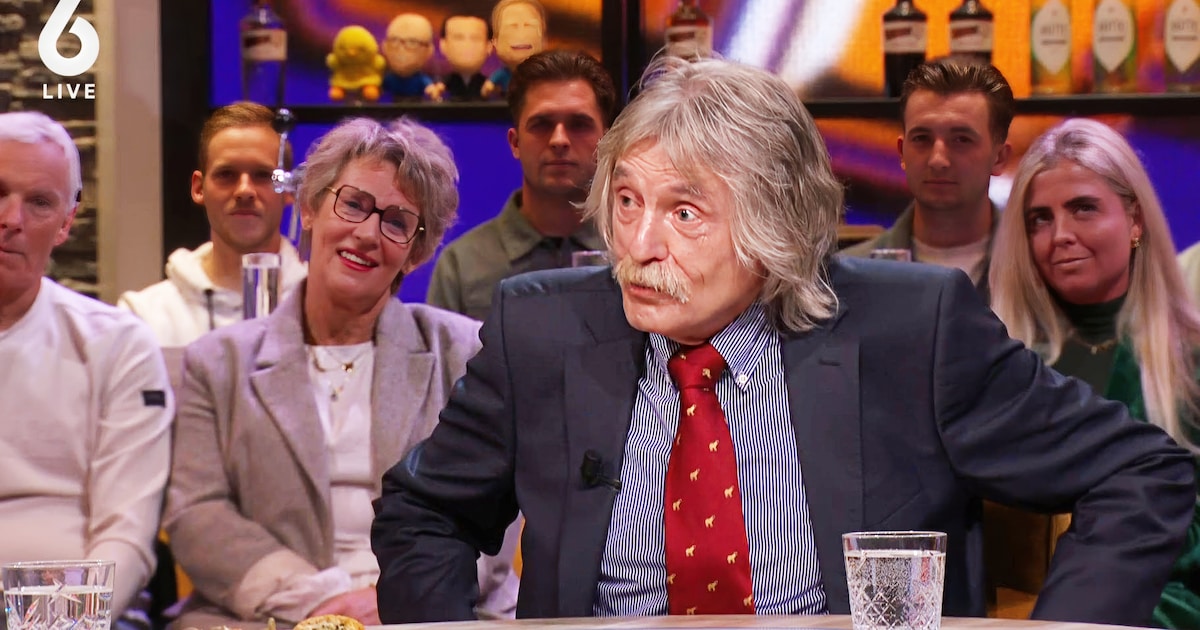 Johan Derksen voortijdig studio uit om zingende Wilfred Genee | Show | AD.nl