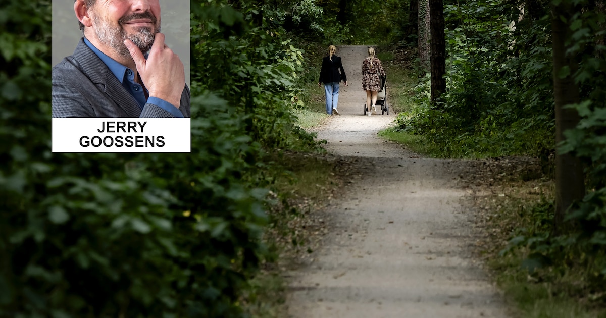 Jerry vindt de suggestie dat vrouwen zorgeloos een boswandelingetje ...