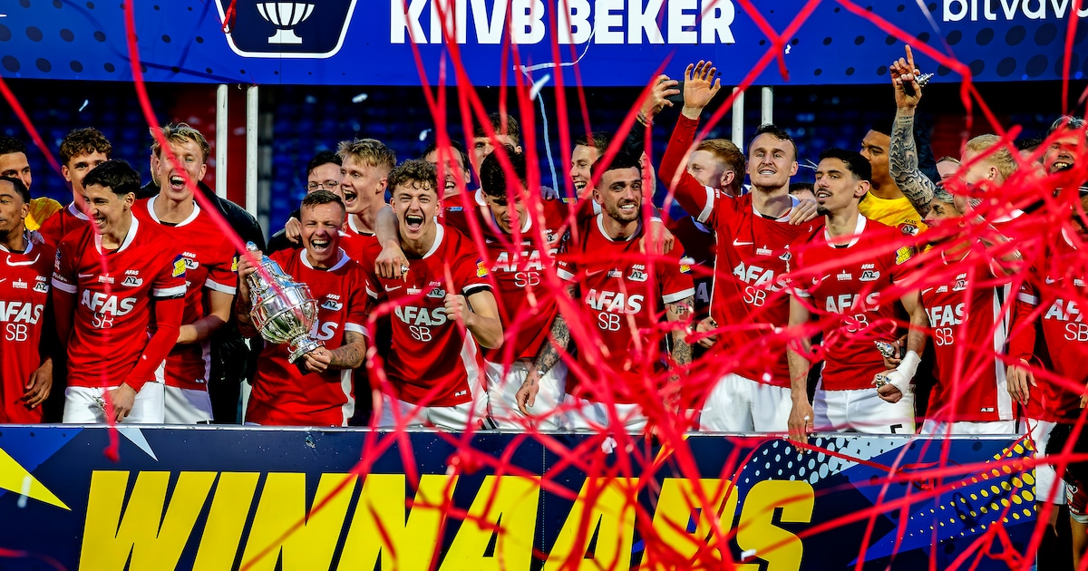 AZ revancheert zich met ruime zege in bekerfinale, NEC ook na zesde ...