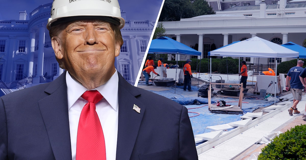 Witte Huis verandert in blingbling-tent: ‘Trump wil blijvende stempel ...