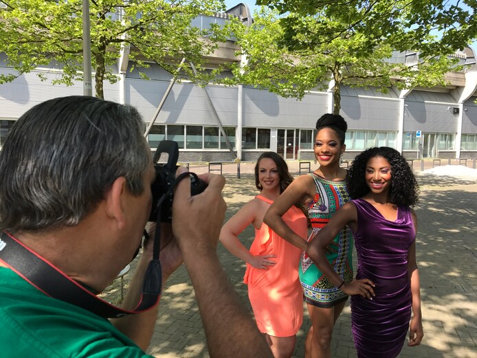 Deze drie dames strijden om de titel van Queen van het Zomercarnaval ...