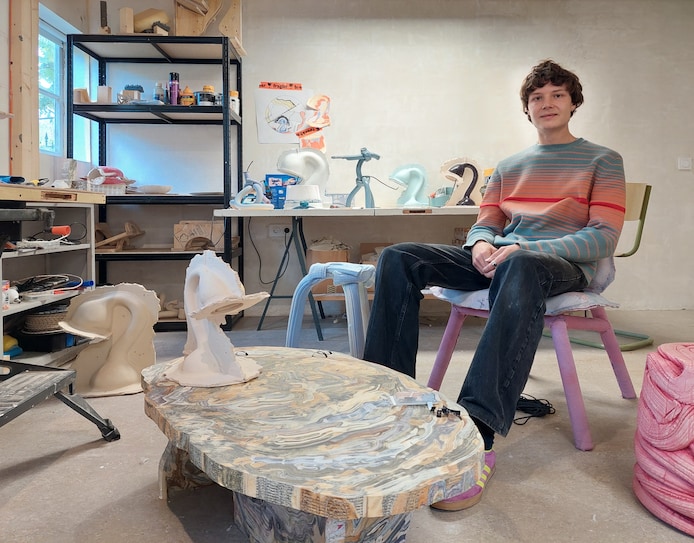 Willem Zwiers maakt design met gehaktmolens en gieters | Eindhoven | AD.nl