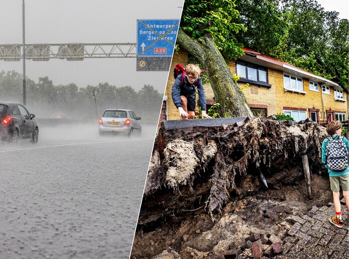 Verzekeraars: schade door noodweer in Baarle-Nassau hoogste van heel ...