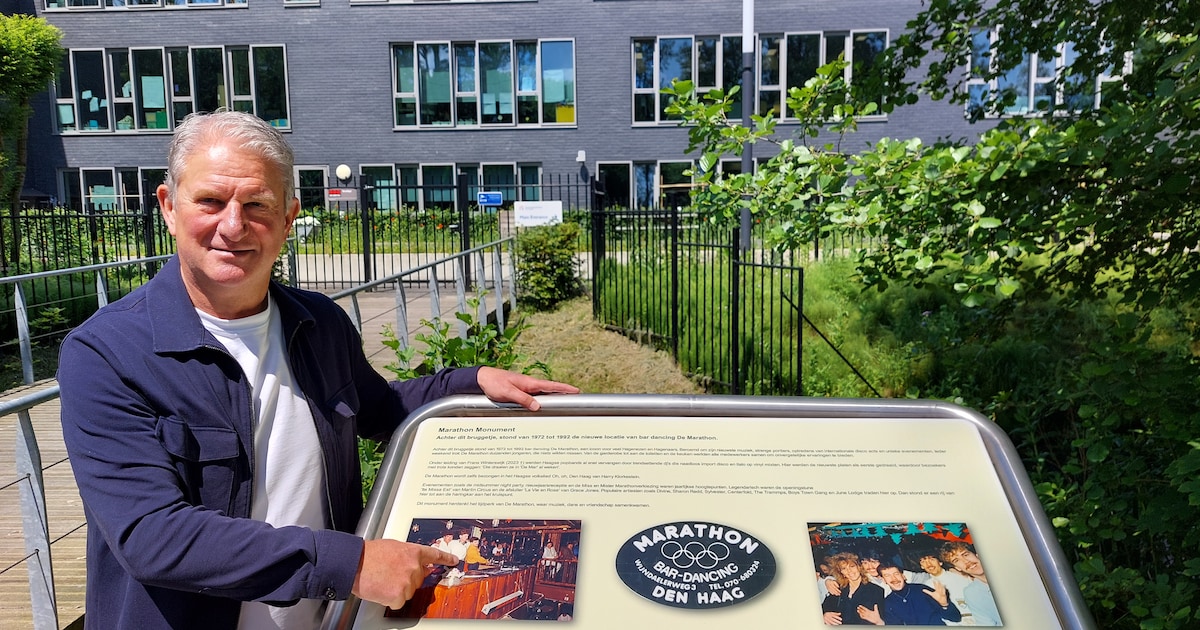 DJ Eric Benjamin onthult herdenkingsbord discotheek De Marathon: ‘Zijn ...