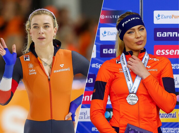 Oppermachtige Joy Beune pakt in Calgary goud op 5000 meter, zilver voor ...