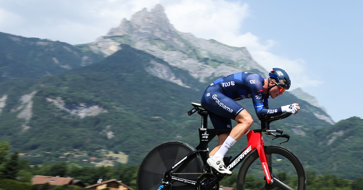 Lars van den Berg geniet en verbijt de pijn tijdens Tour de France: ‘Ik ...