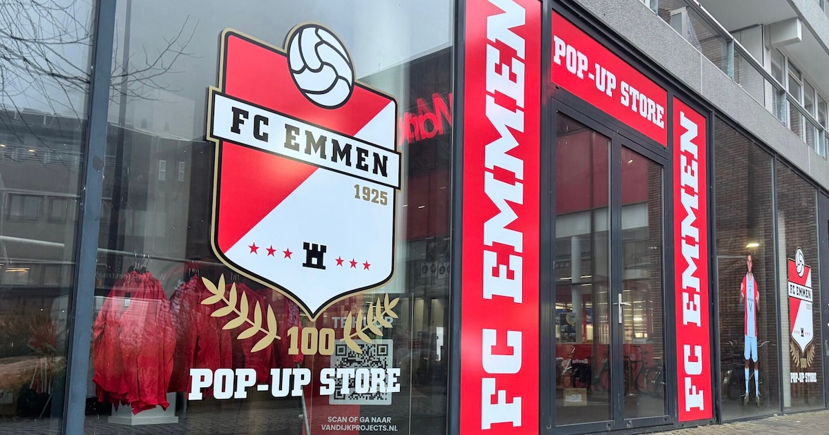 FC Emmen opent pop-up store in centrum Emmen | Emmen | AD.nl