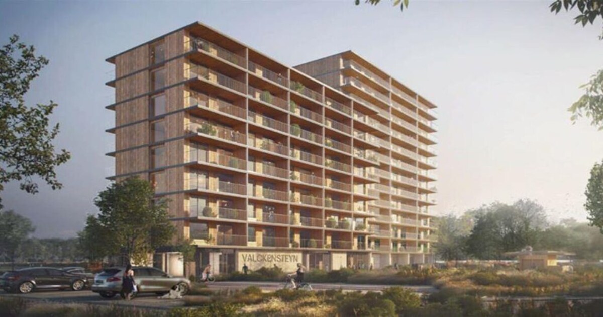Dit nieuwbouwcomplex komt op de plek van gesloopte iconische flat ...