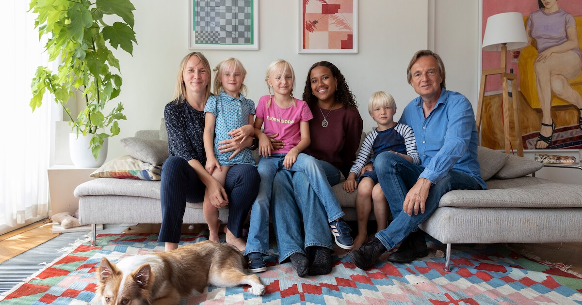 Dit gezin woonde prinsheerlijk aan de rand van Parijs, maar heeft sinds ...