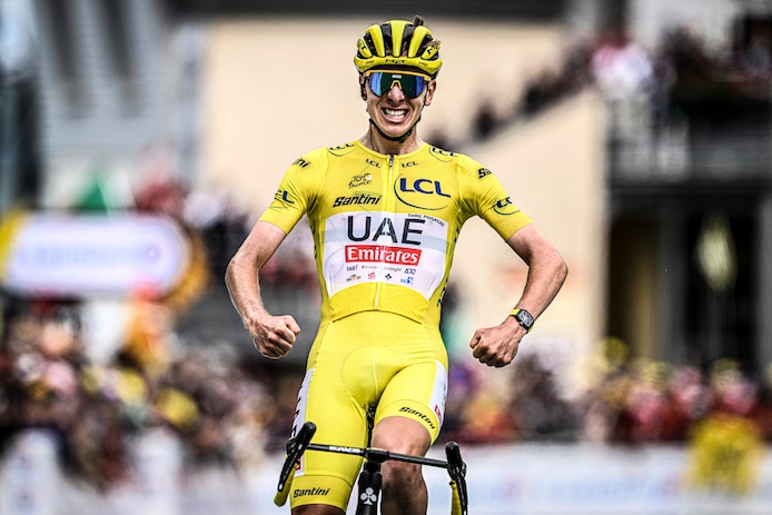 ‘Gele Hulk’ Tadej Pogacar is op alle vlakken de beste van het ...