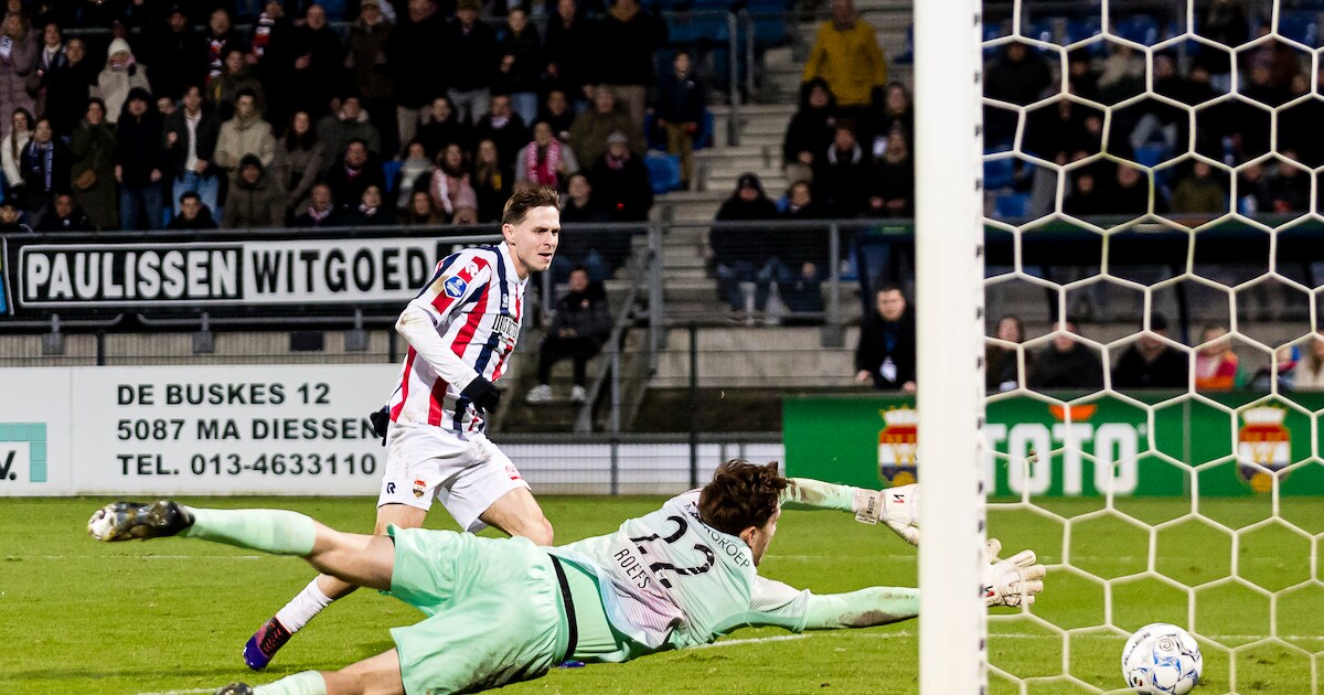 Willem II overwintert in linkerrijtje na klinkende zege op concurrent ...