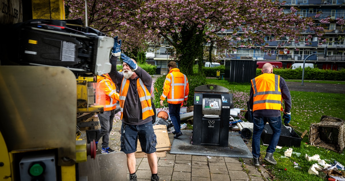 Vuilnismannen John en Sven zijn aso-gedrag zat: ‘Weleens bekogeld met ...