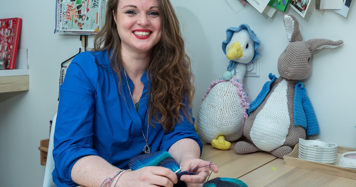 Kim leert je haken aan de keukentafel: ‘Iedereen kan het leren ...