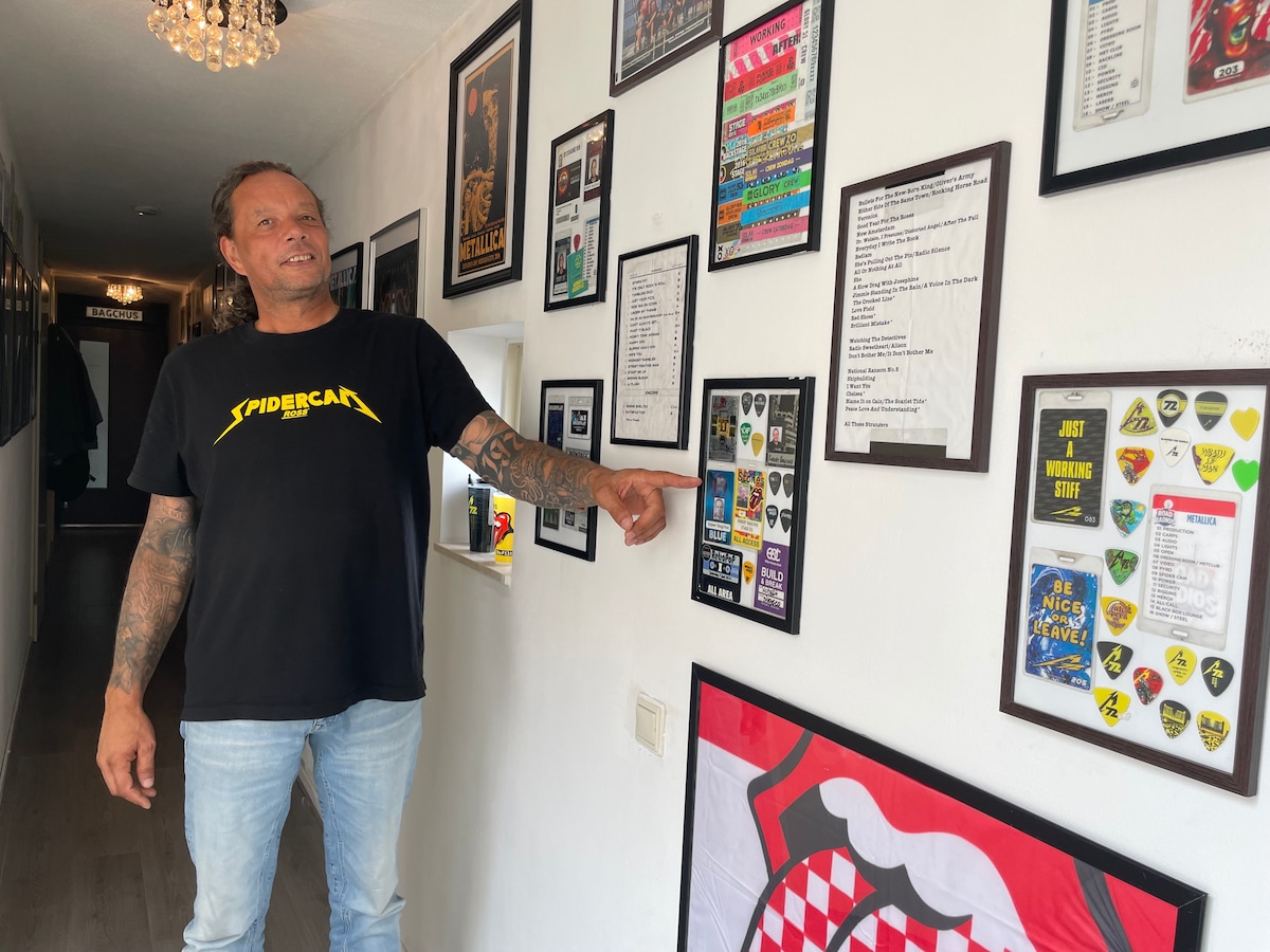 Roadie Robert op pad met Coldplay, Bruce, The Stones en Metallica: ‘Dan ...