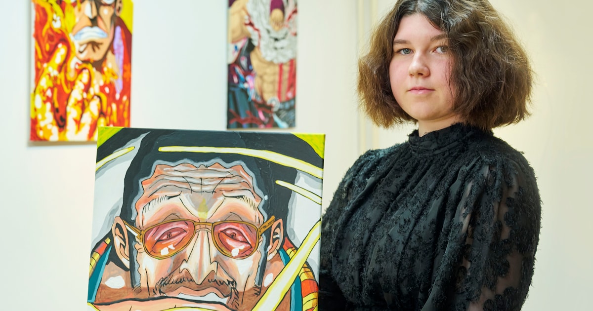 Oekraïense Anna (16) schildert boze mannen: ‘Geen oorlogstrauma ...