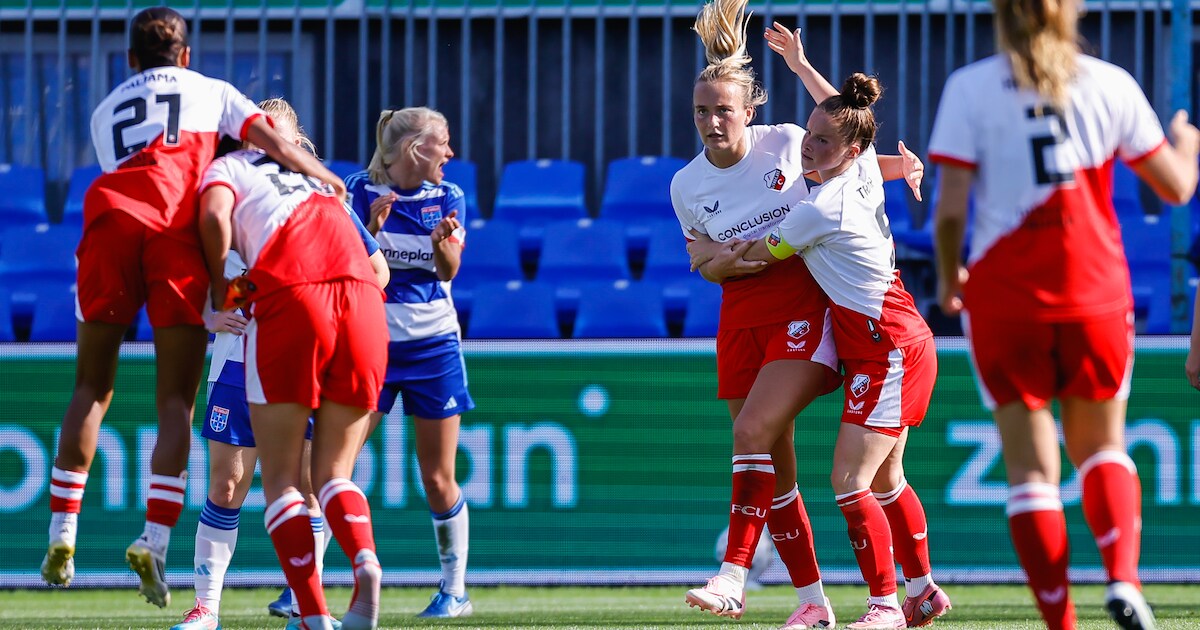 FC Utrecht Vrouwen maakt knappe comeback in blessuretijd: Lobke Loonen ...