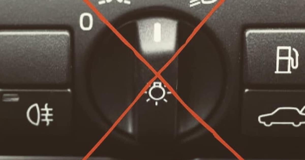 Levensgevaarlijk: ga niet de mist in met deze lichtknop in je auto ...