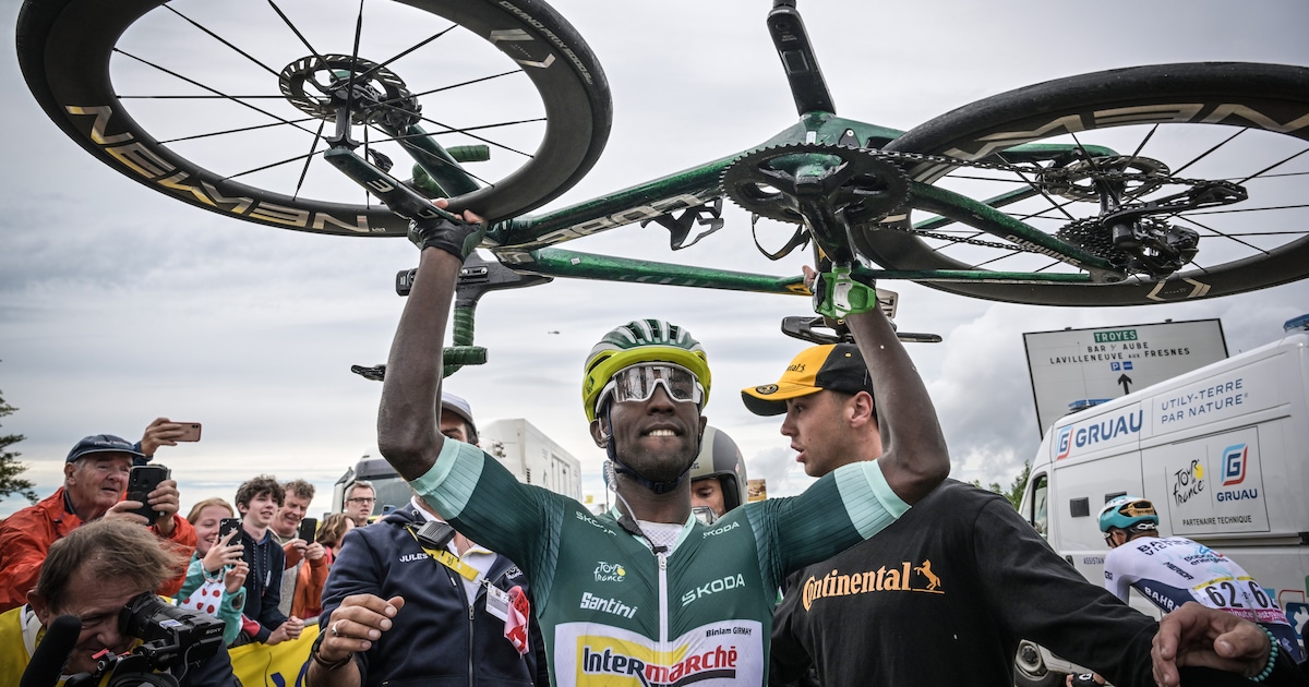 De eerste Tour-zege van Biniam Girmay was voor Afrika, de tweede voor ...