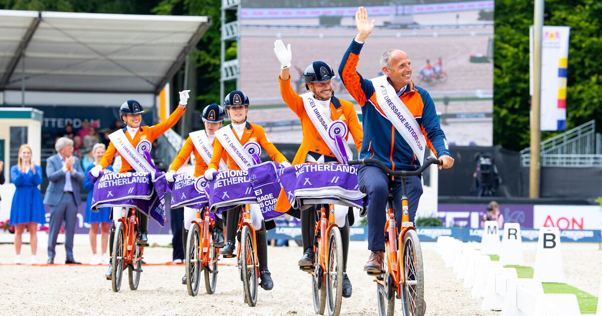 ‘Clown’ Hermès laat Dinja van Liere stralen zoals voor de zwarte ...